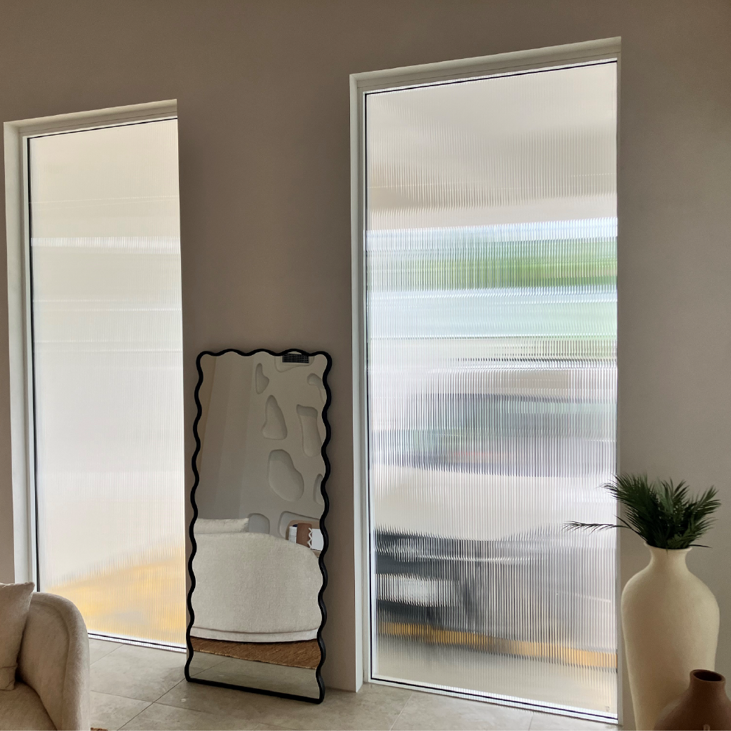 Cooltone Reeded Glass Film - Cooltone