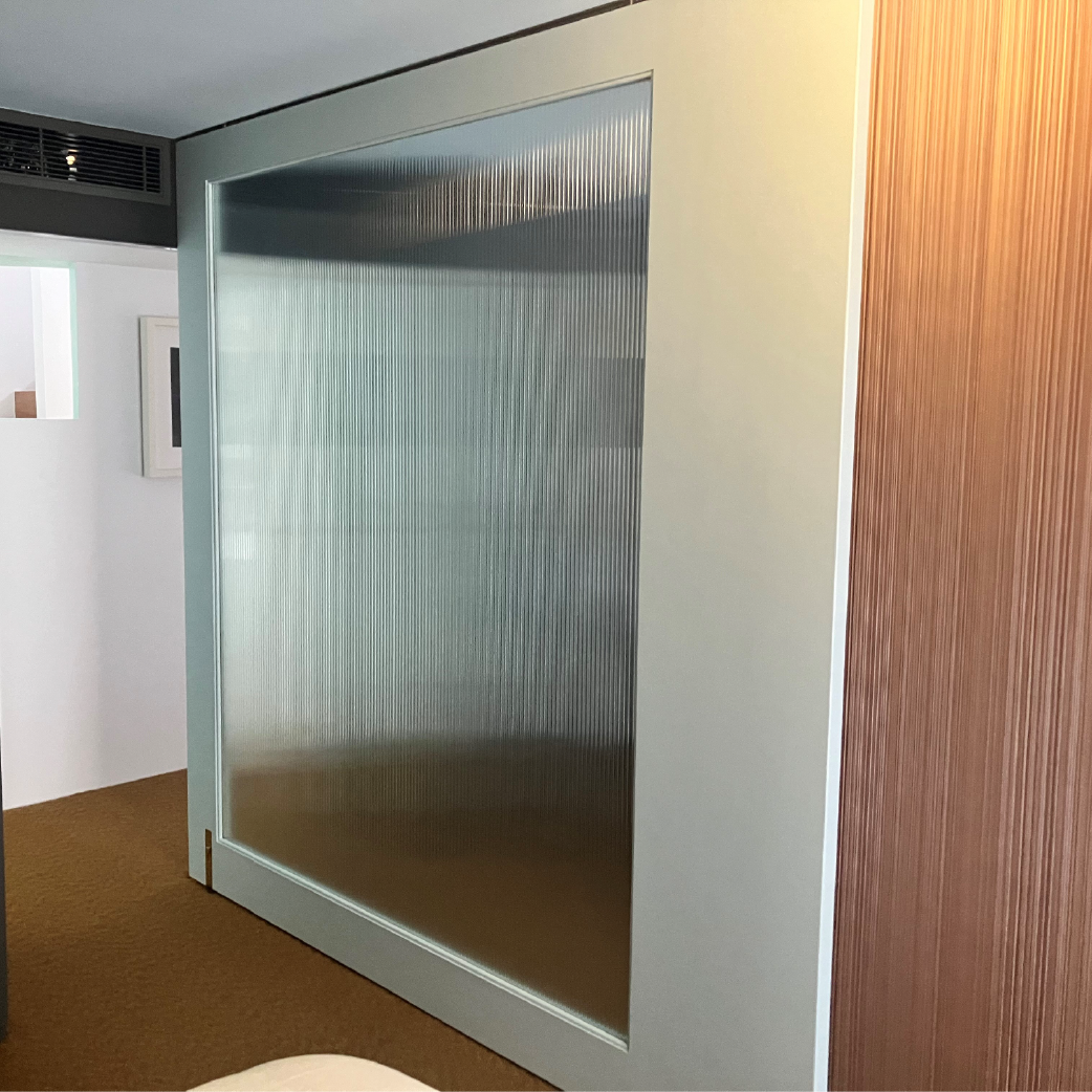 Cooltone Reeded Glass Film - Cooltone